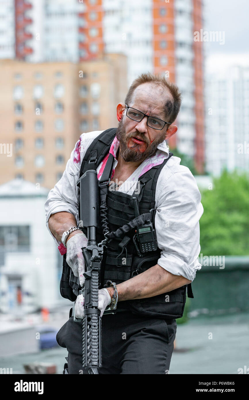 Battle movie shoot hi-res stock photography and images - Alamy