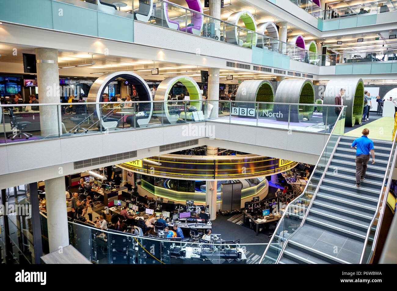 Bbc office interior hi-res stock photography and images - Alamy