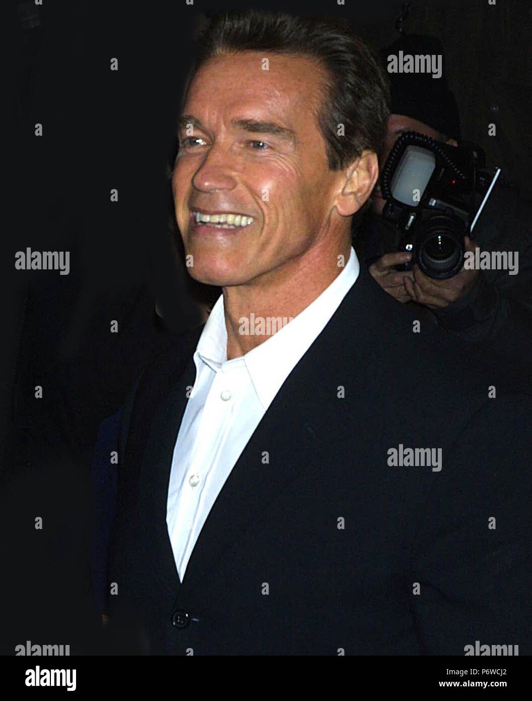 New York City 2002 ARNOLD SCHWARZENEGGER Photo By John Barrett ...