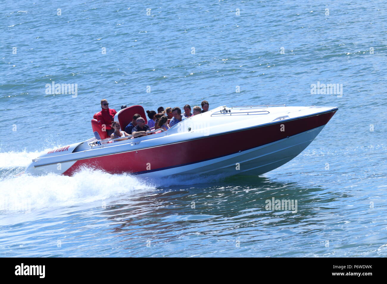 Scarborough speedboat hi-res stock photography and images - Alamy
