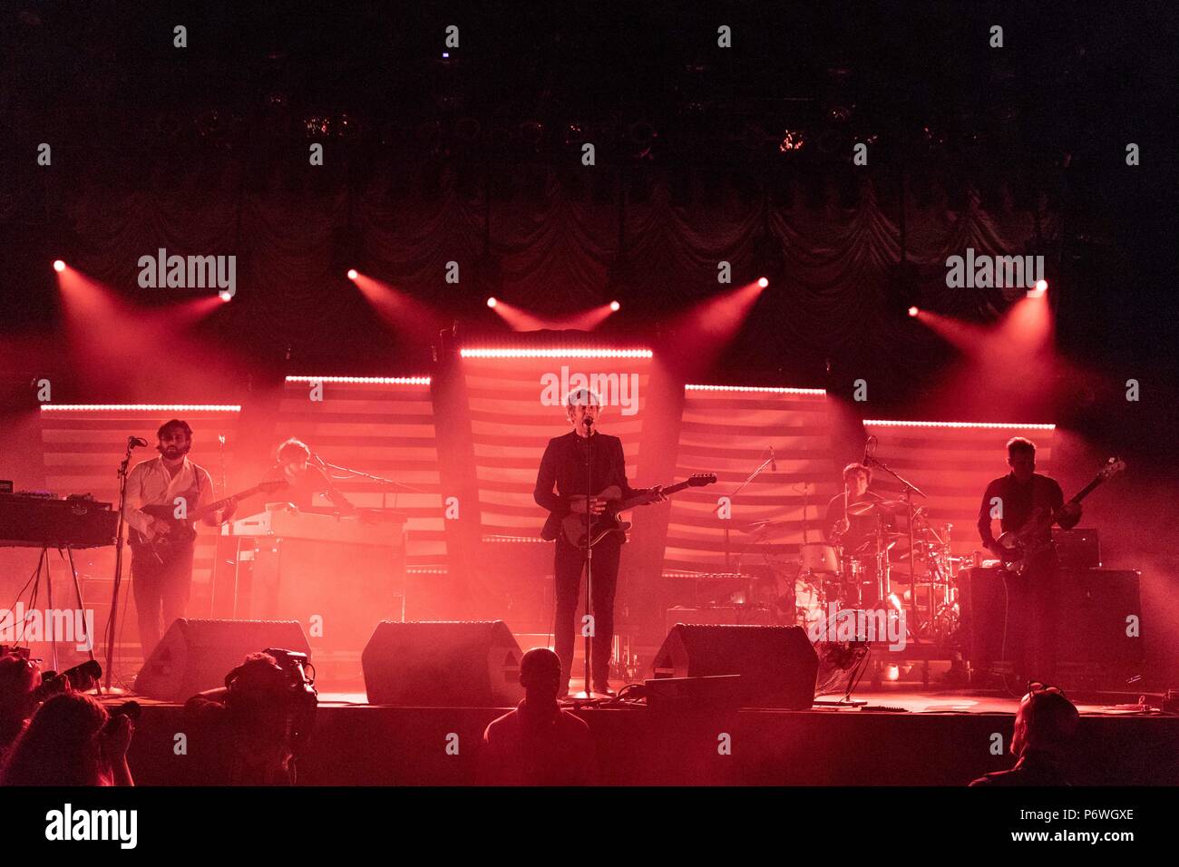 Milwaukee, Wisconsin, USA. 1st July, 2018. ALEX FISCHEL, GERARDO LARIOS ...