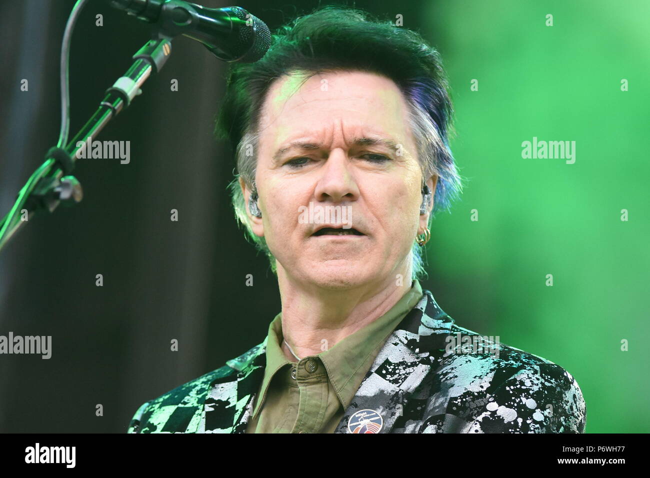 Wantagh, New York, USA. 29th June, 2018. STYX performs at the Jones ...