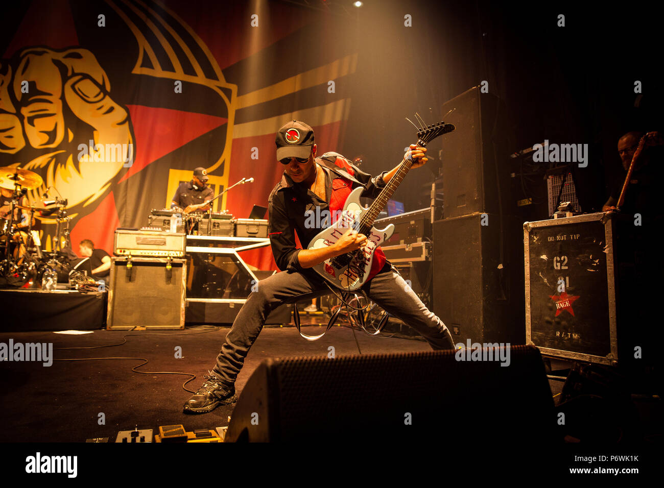 Norway, Oslo - July 2, 2018. The American rap group Prophets of Rage ...