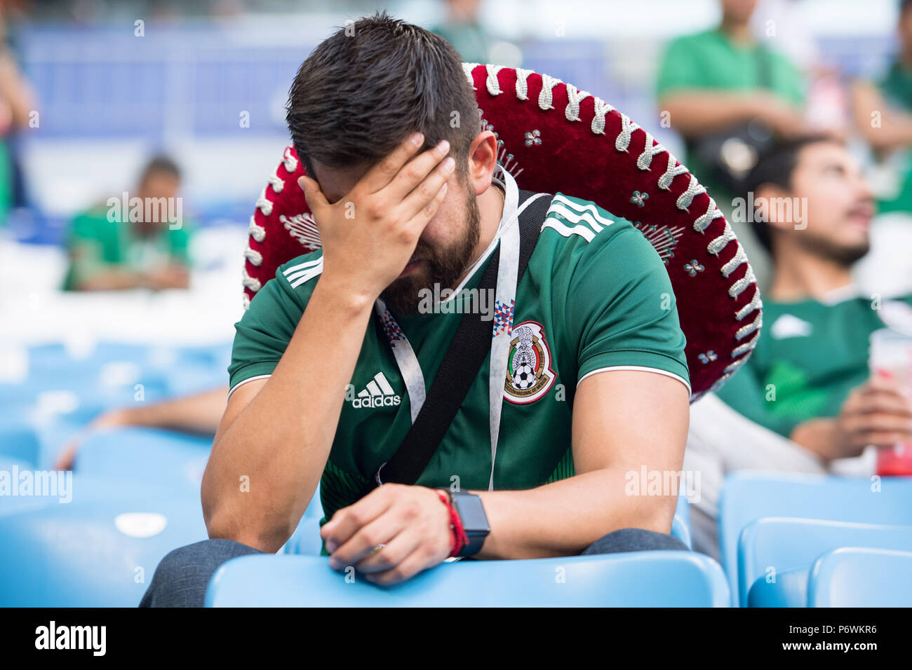 Brazil footballer crying hi-res stock photography and images - Alamy