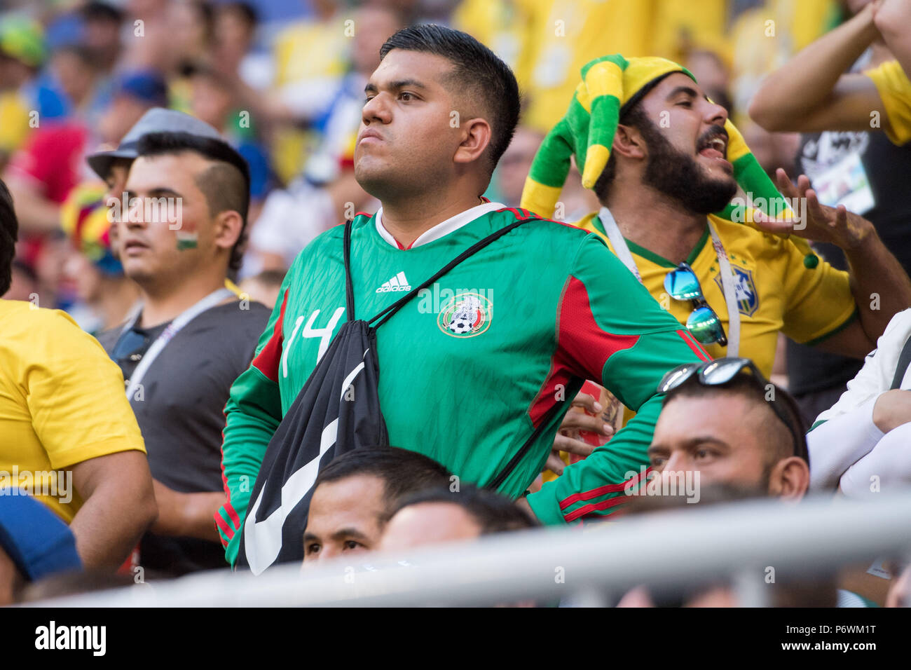 Sad Brazilian Soccer Fans