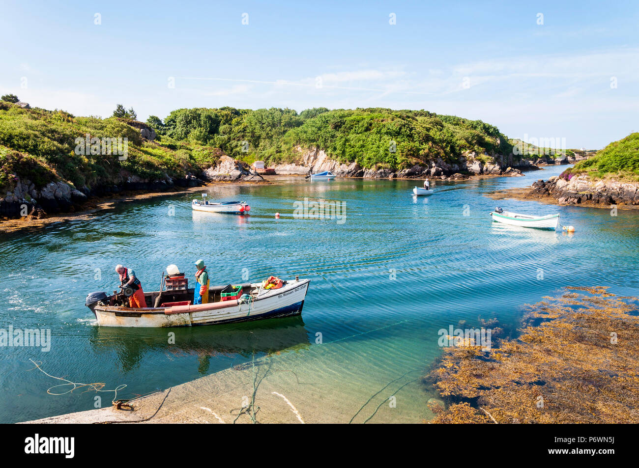 Lackbeg, Burtonport, County Donegal, Ireland weather. 3rd July 2018 ...