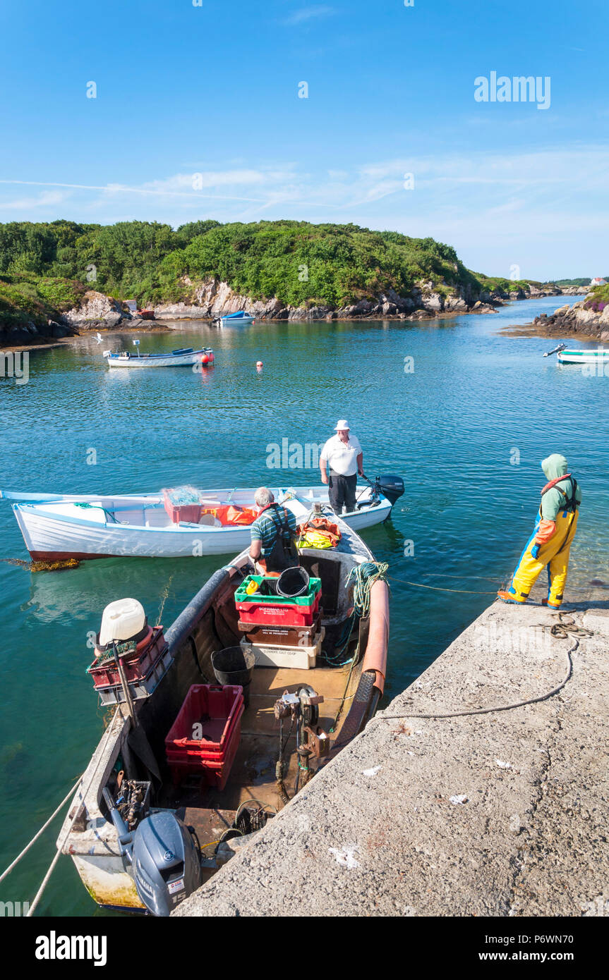 Lackbeg, Burtonport, County Donegal, Ireland weather. 3rd July 2018 ...
