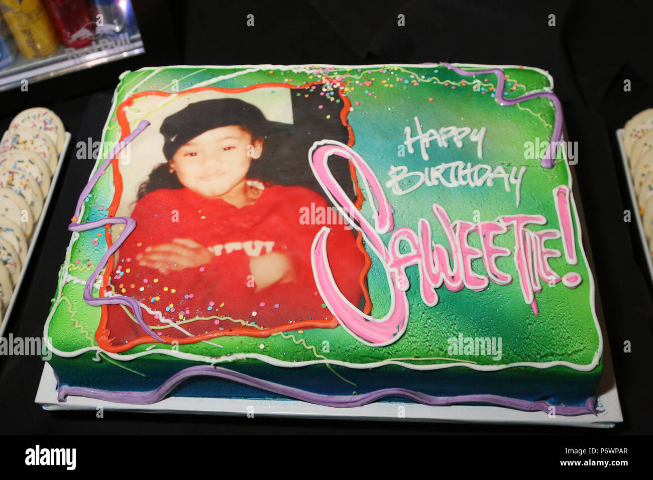 HOLLYWOOD, CA - JULY 2, 2018 Saweetie celebrates her "High Maintenance ...