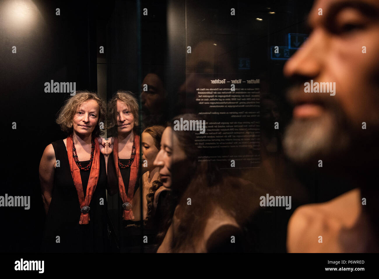 15 June 2018, Bad Grund, Germany: Ortrud Krause, Director of the Cave ...