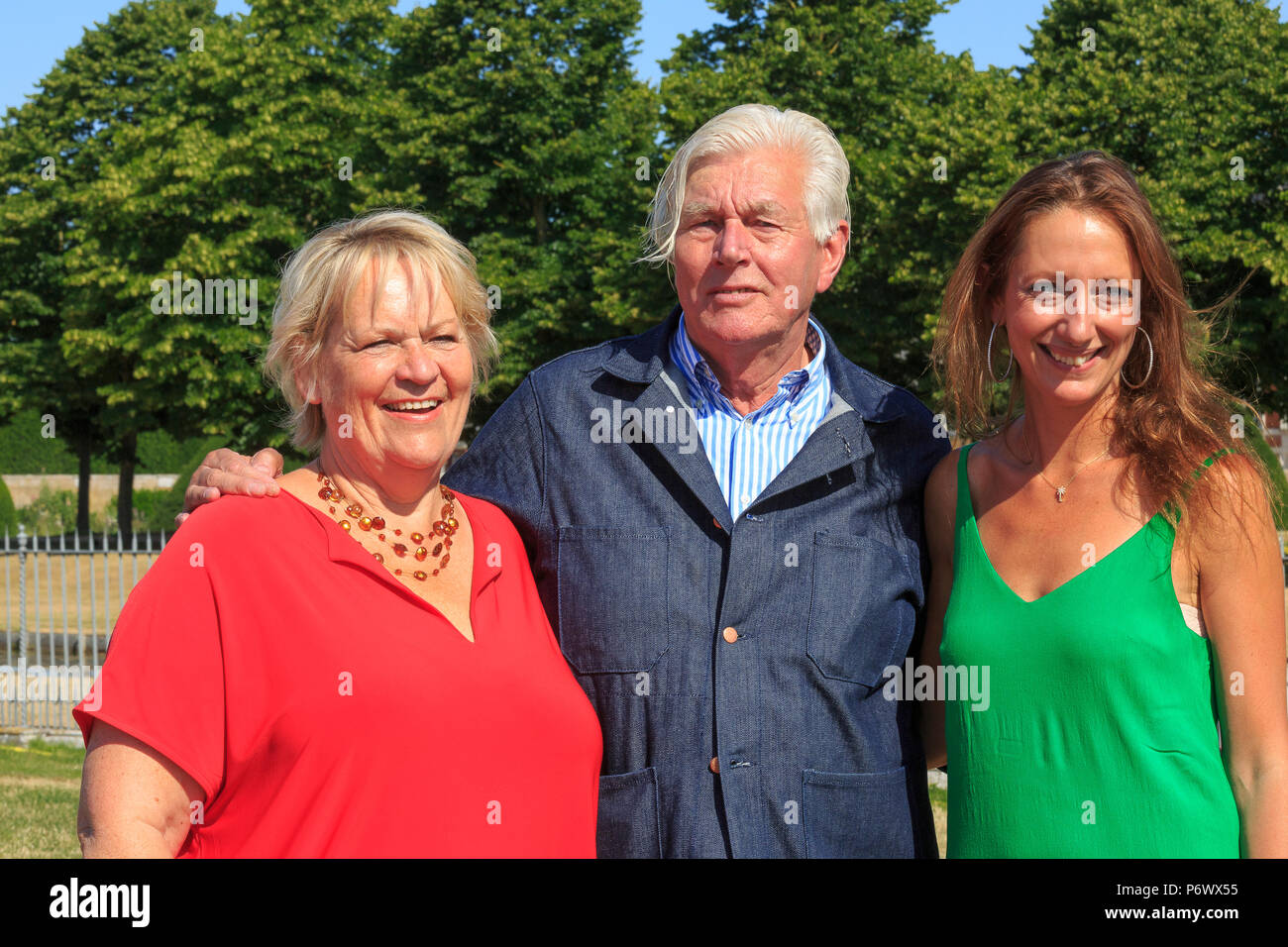 London, UK. 2nd-8th July 2018. RHS Hampton Court Flower Show. Iconic ...