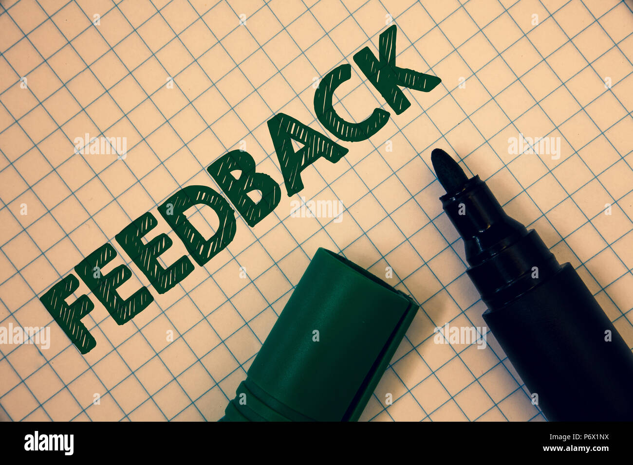 Text sign showing Feedback. Conceptual photo Customer Review Opinion ...