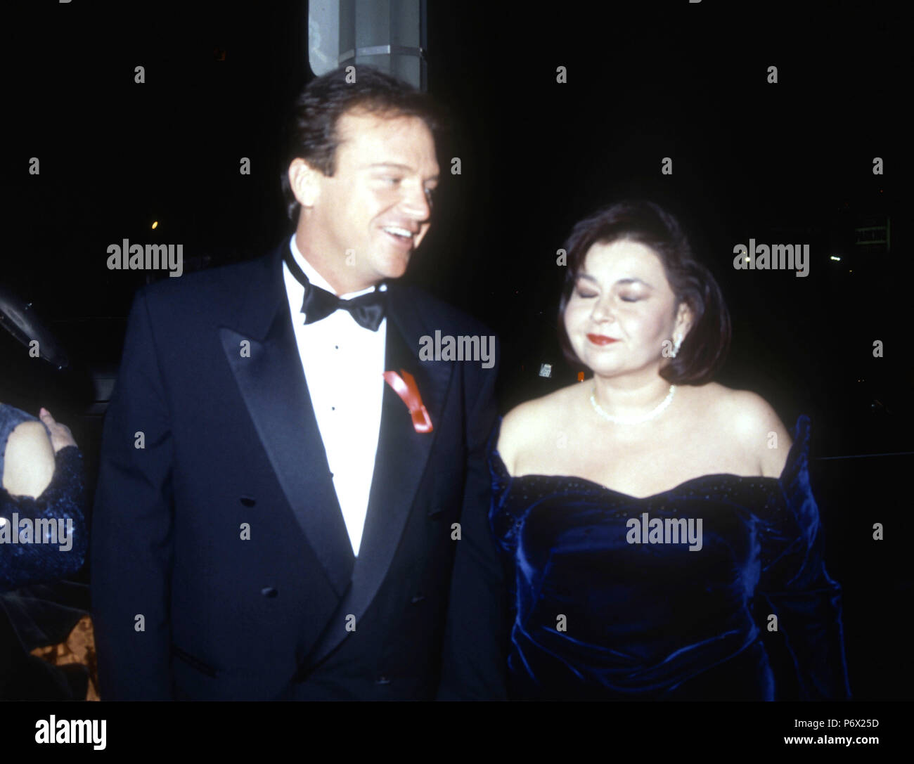 HOLLYWOOD, CA - JANUARY 12: (L-R) Actor Tom Arnold and wife actress ...