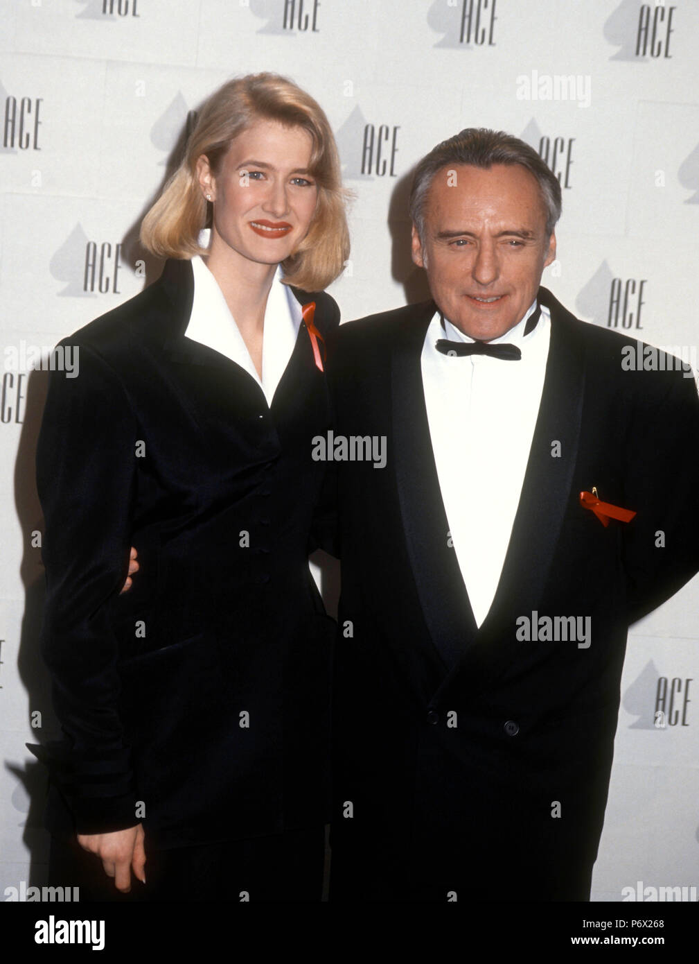 HOLLYWOOD, CA - JANUARY 12: (L-R) Actress Laura Dern and actor Dennis ...