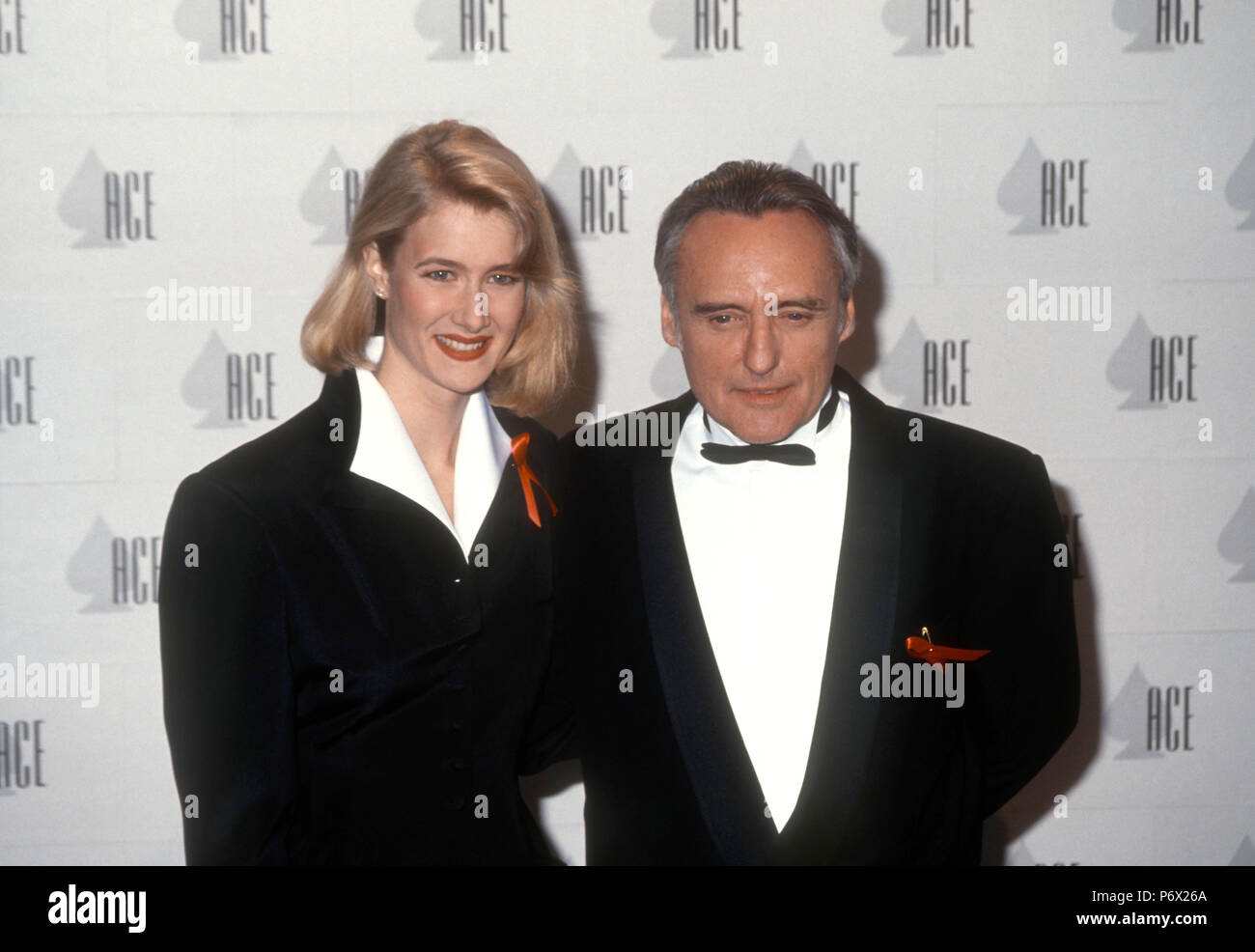 HOLLYWOOD, CA - JANUARY 12: (L-R) Actress Laura Dern and actor Dennis ...