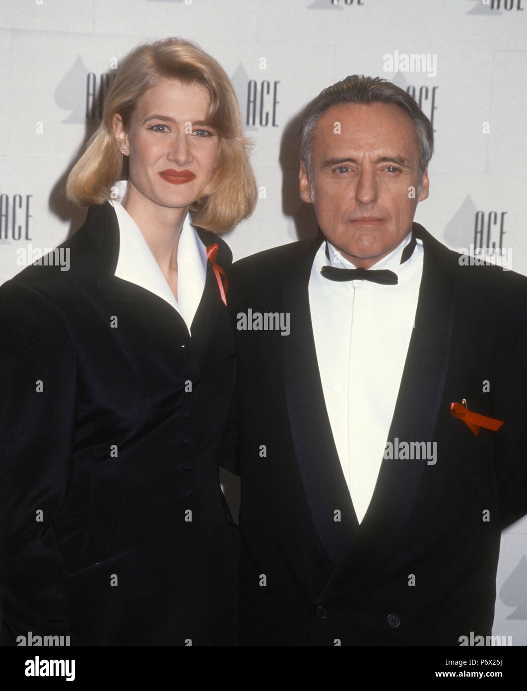 HOLLYWOOD, CA - JANUARY 12: (L-R) Actress Laura Dern and actor Dennis ...