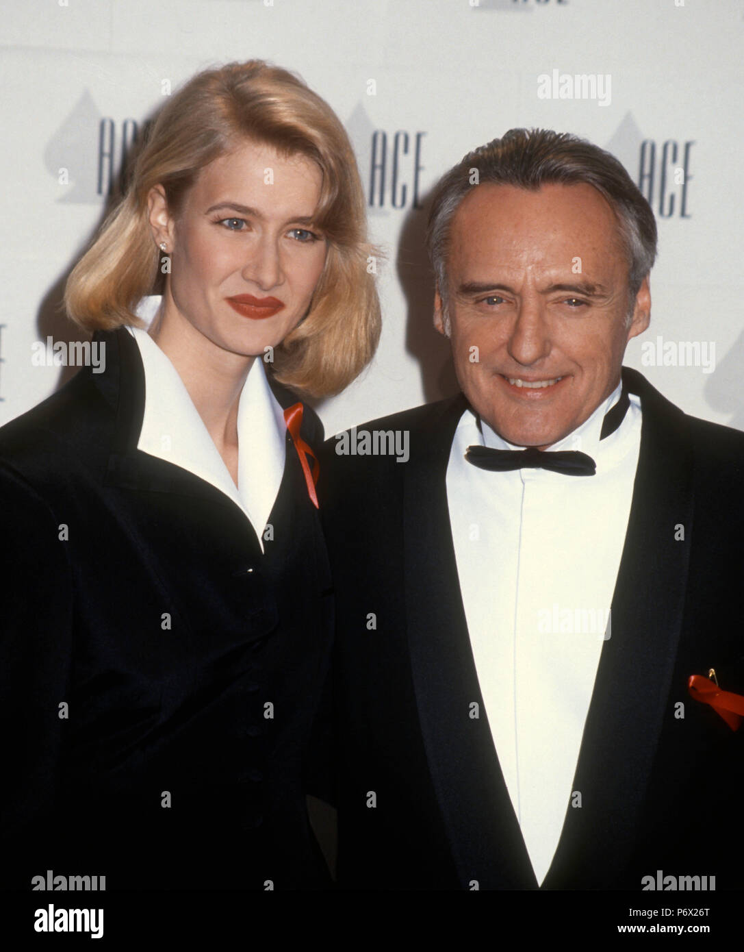 HOLLYWOOD, CA - JANUARY 12: (L-R) Actress Laura Dern and actor Dennis ...