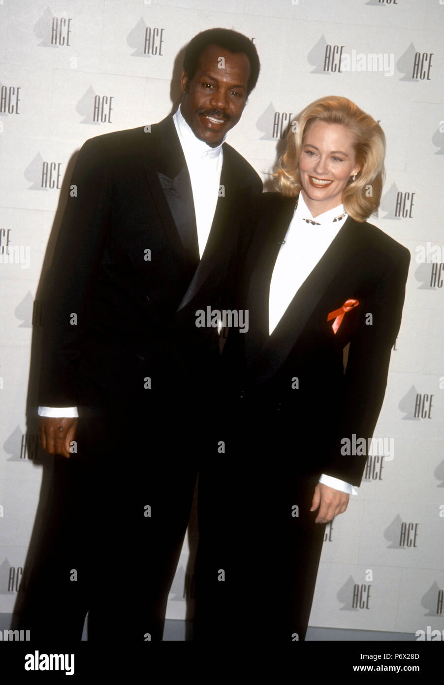 HOLLYWOOD, CA - JANUARY 12: (L-R) Actor Danny Glover and actress Cybill ...