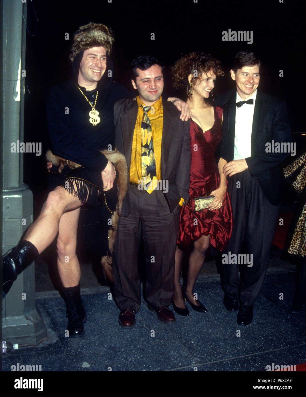 HOLLYWOOD, CA - JANUARY 12: (L-R) Actors Scott Thompson, guests and ...