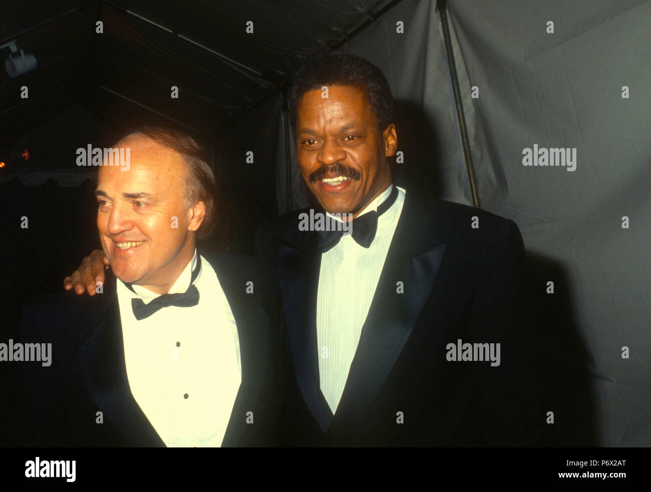 HOLLYWOOD, CA - JANUARY 12: (L-R) Television journalist Peter Arnett ...