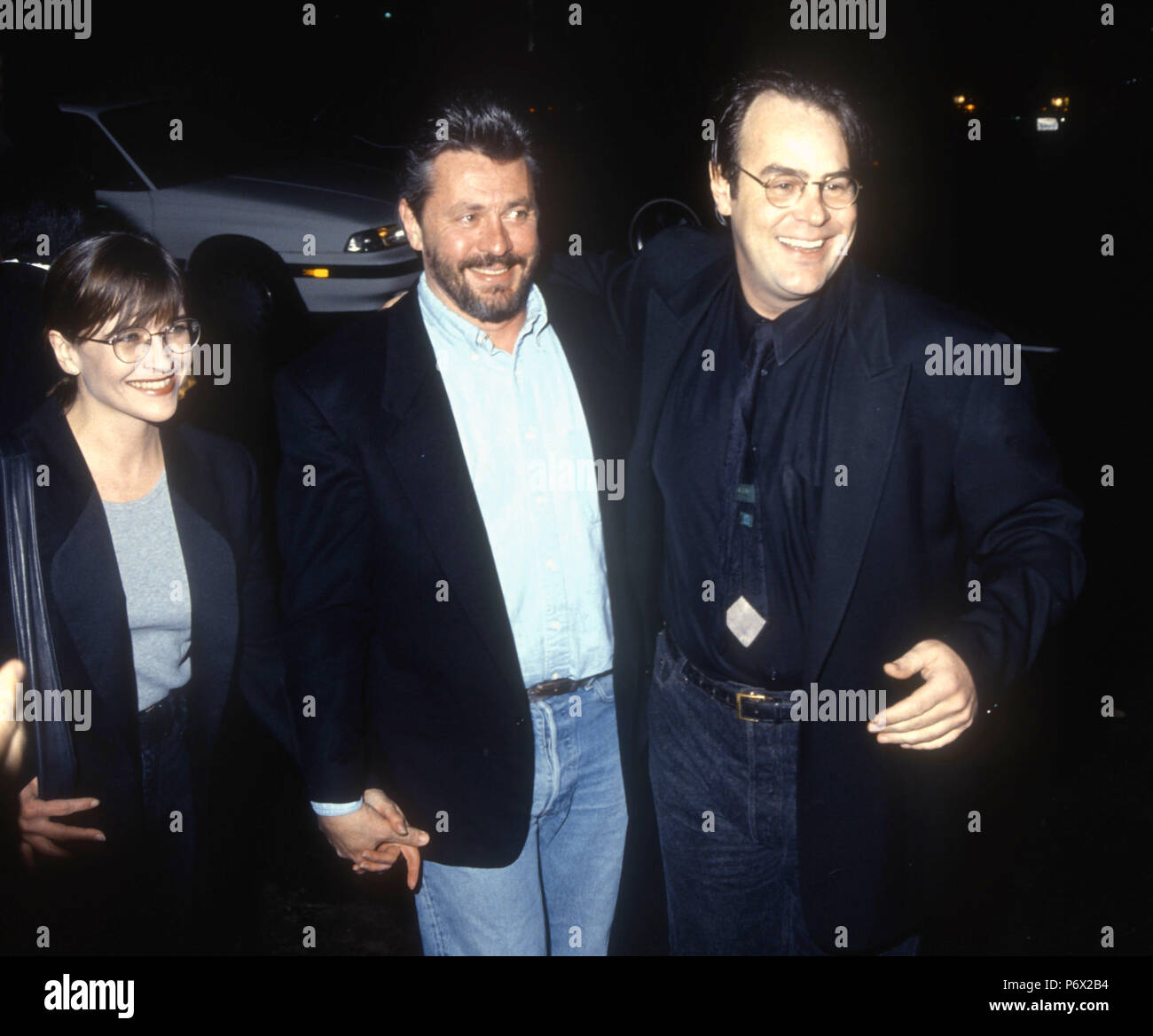 HOLLYWOOD, CA - JANUARY 12: (L-R) Actress Jan Hooks, guest and actor ...