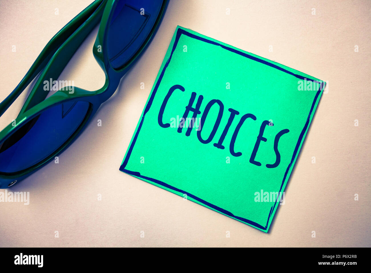 Word writing text Choices. Business concept for Preference Discretion ...