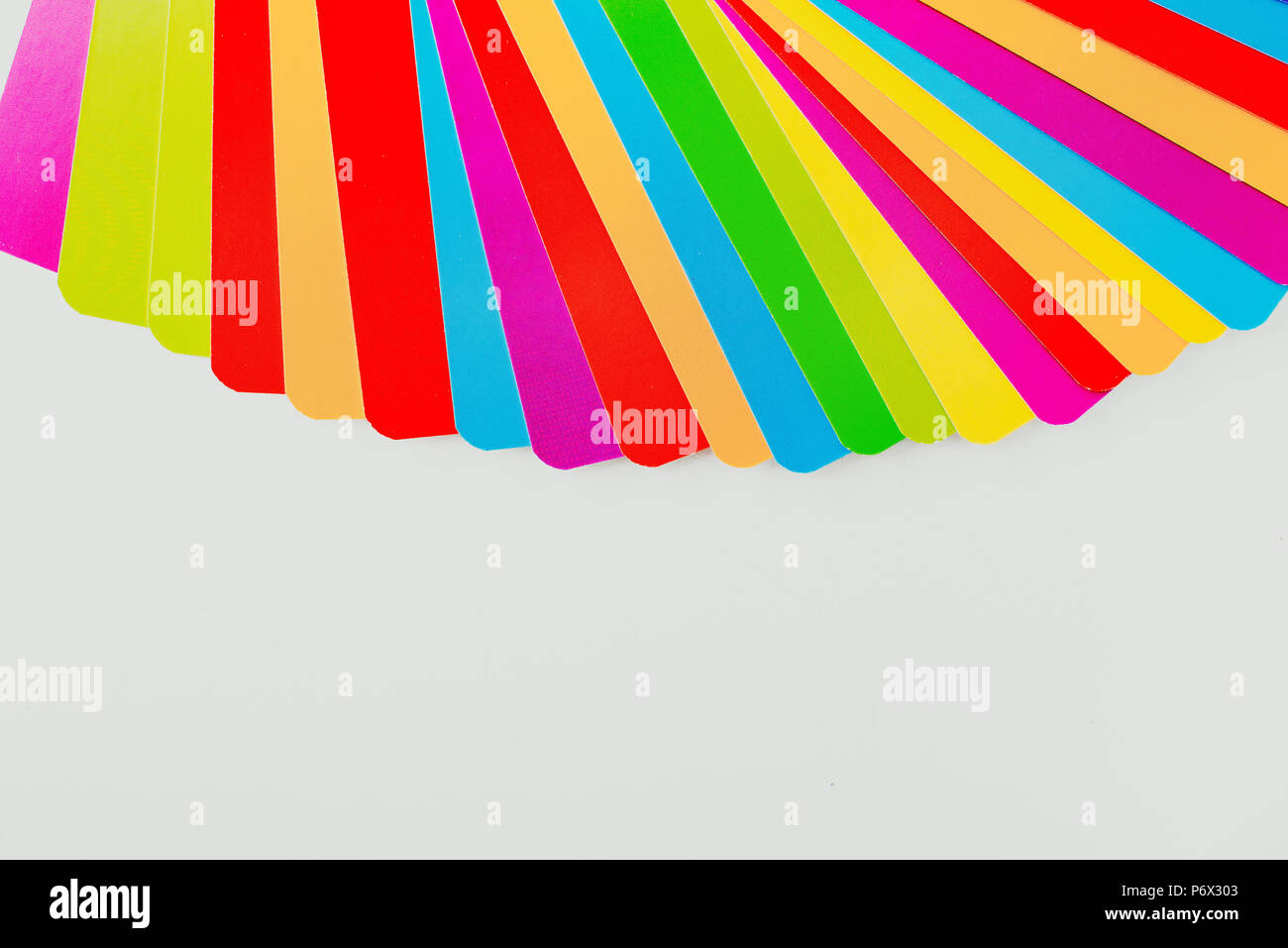 Guide color chart Stock Photo - Alamy