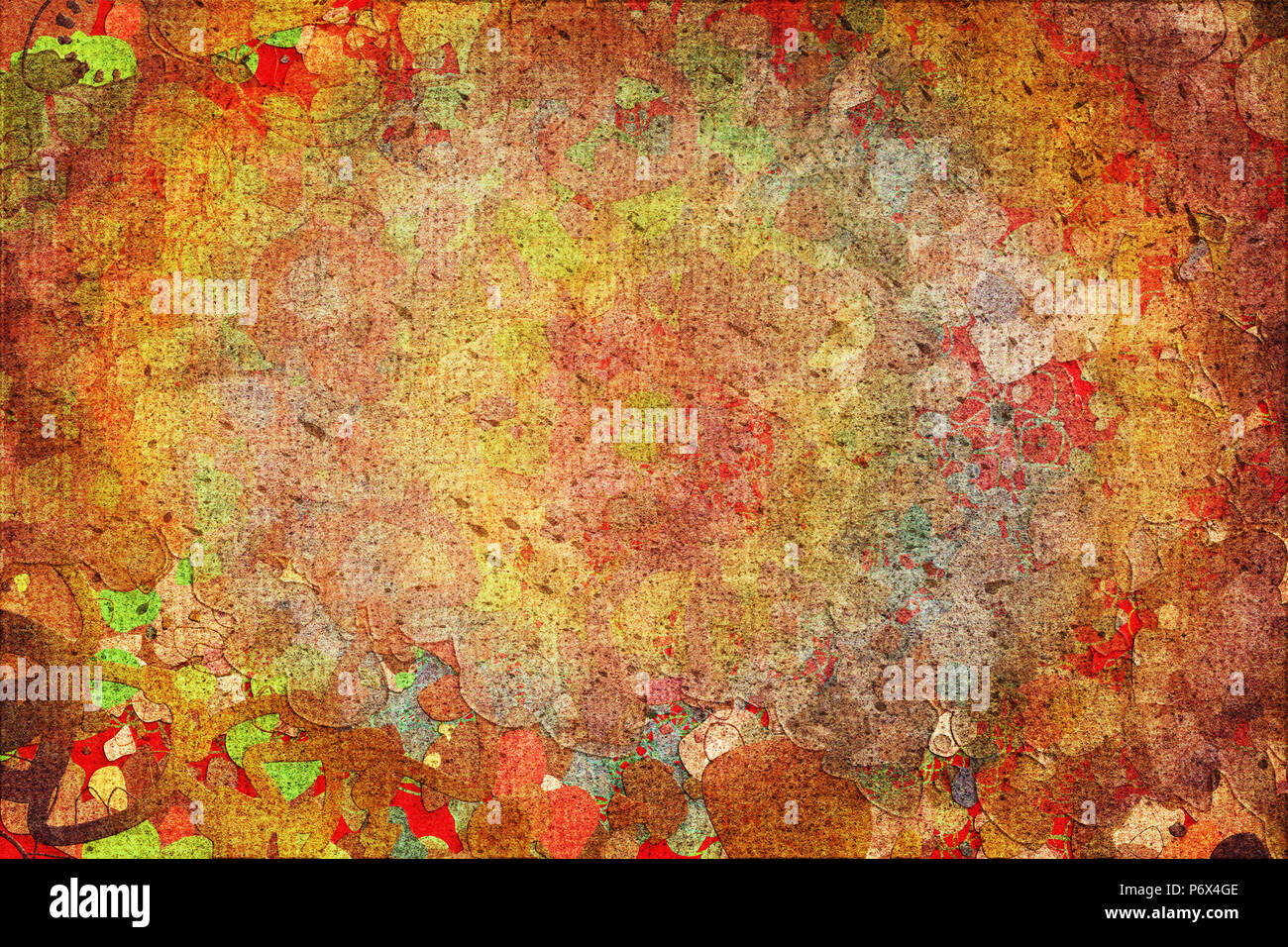 Grunge & rough. Abstract conceptual geometric blended messy shapes ...