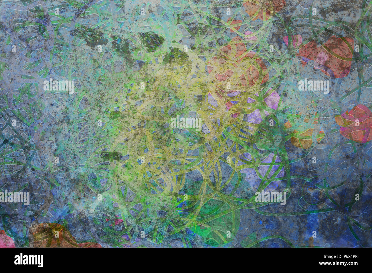 Grunge & rough. Abstract blended messy shapes. Good for web page ...