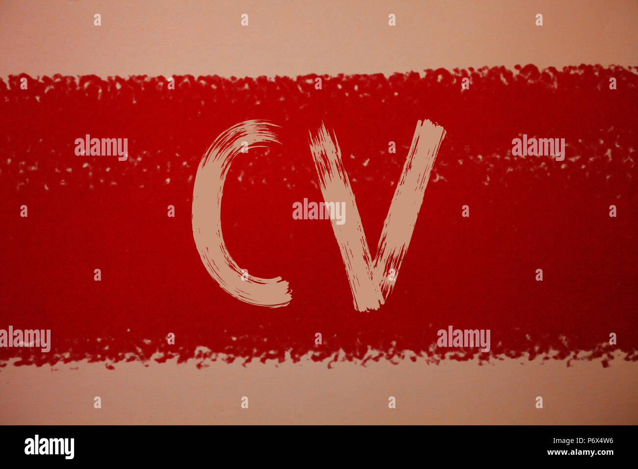 Text sign showing Cv. Conceptual photo Curriculum Vitae Resume ...