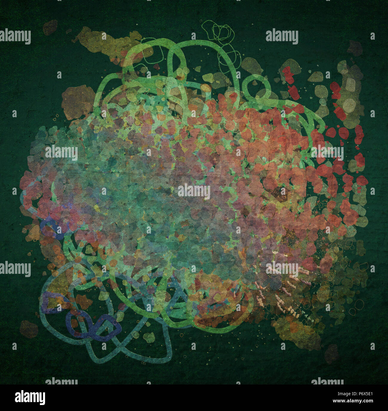 Grunge & rough. Background abstract blended messy shapes. Good pattern ...