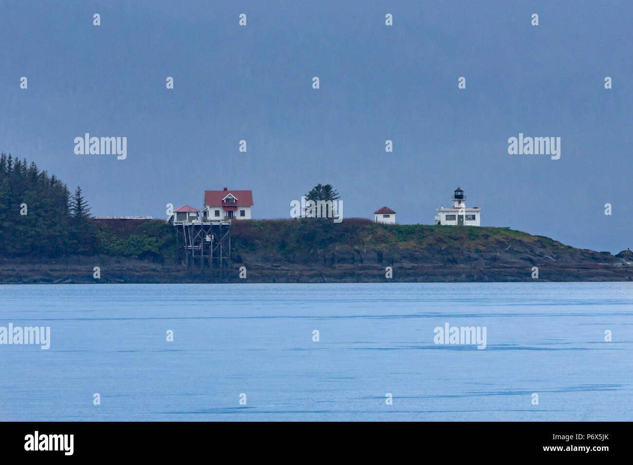 Inside passage usa alaska lighthouse hi-res stock photography and ...