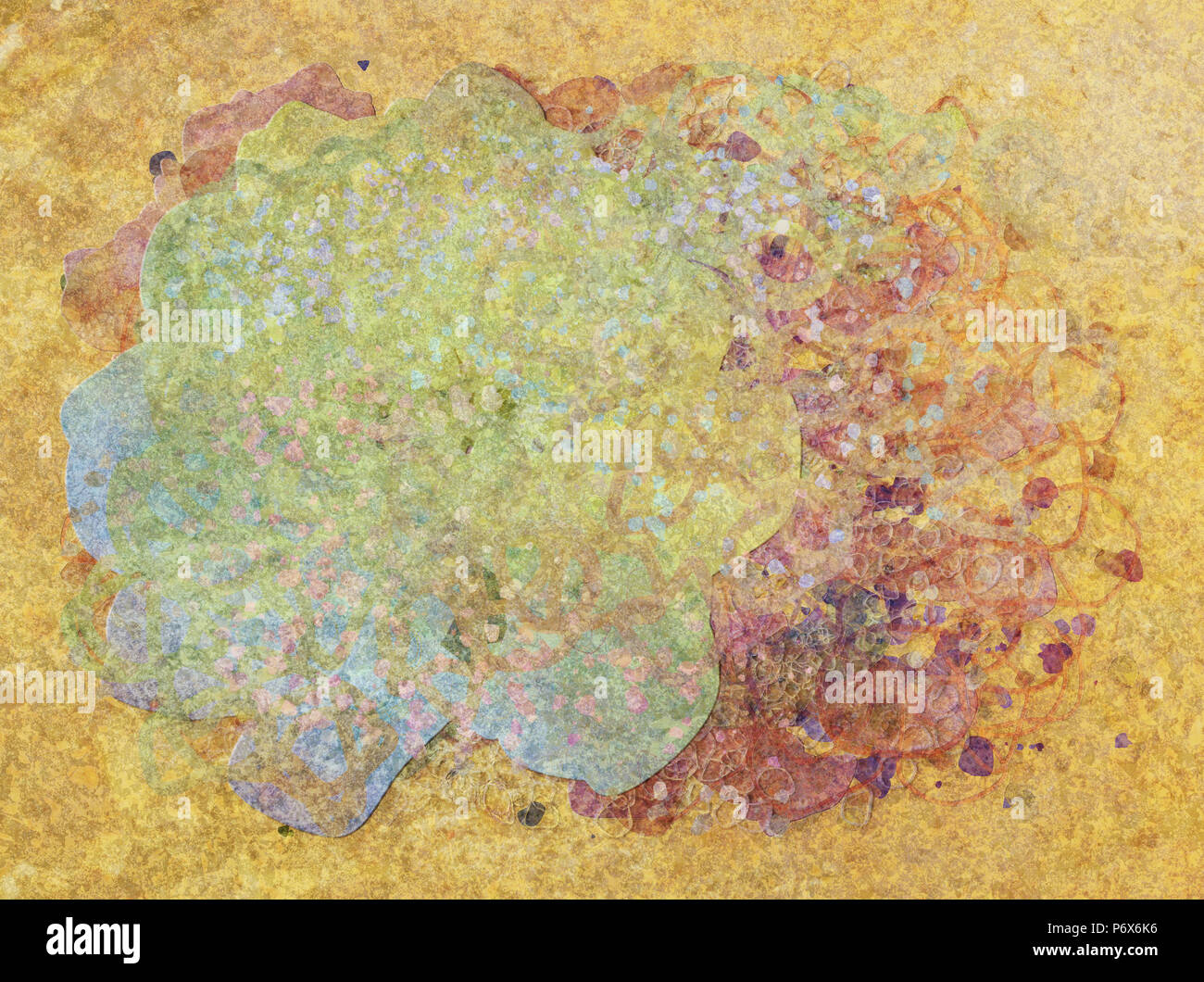 Grunge & rough. Abstract blended messy shapes & texture background for ...