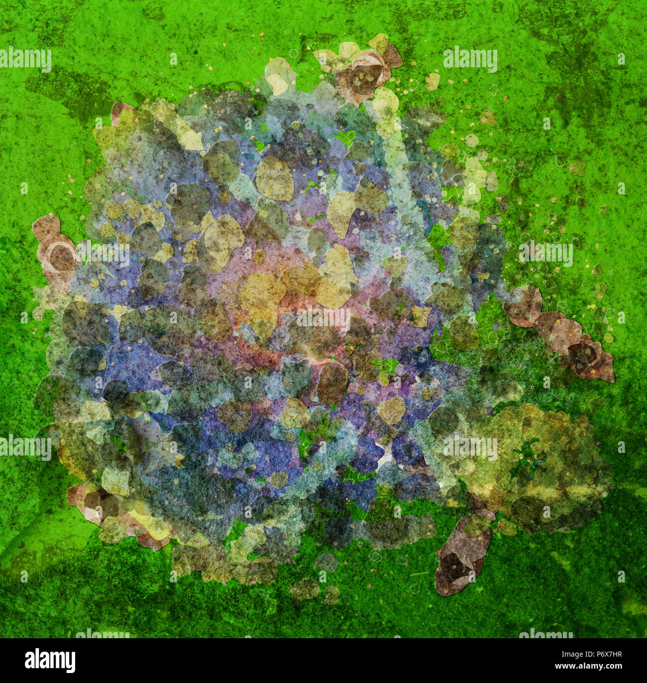 Grunge & rough. Abstract blended messy shapes. Good for web page ...