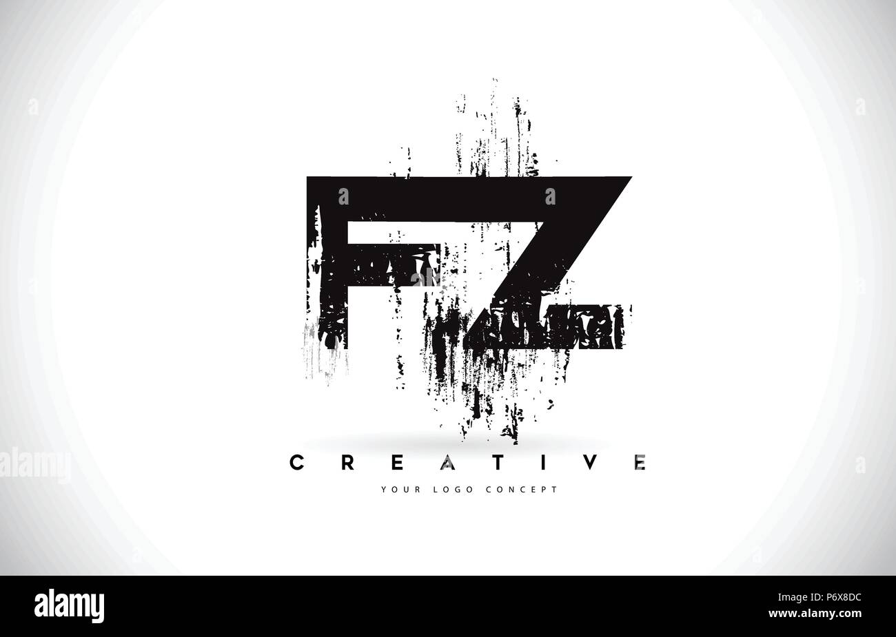 Fz letters Stock Vector Images - Alamy