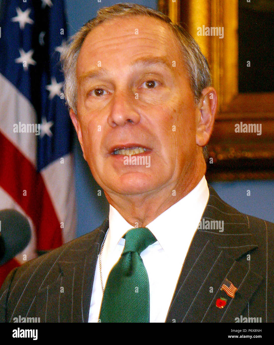 New York City 2002 FILE PHOTO Michael Bloomberg Photo by John Barrett ...