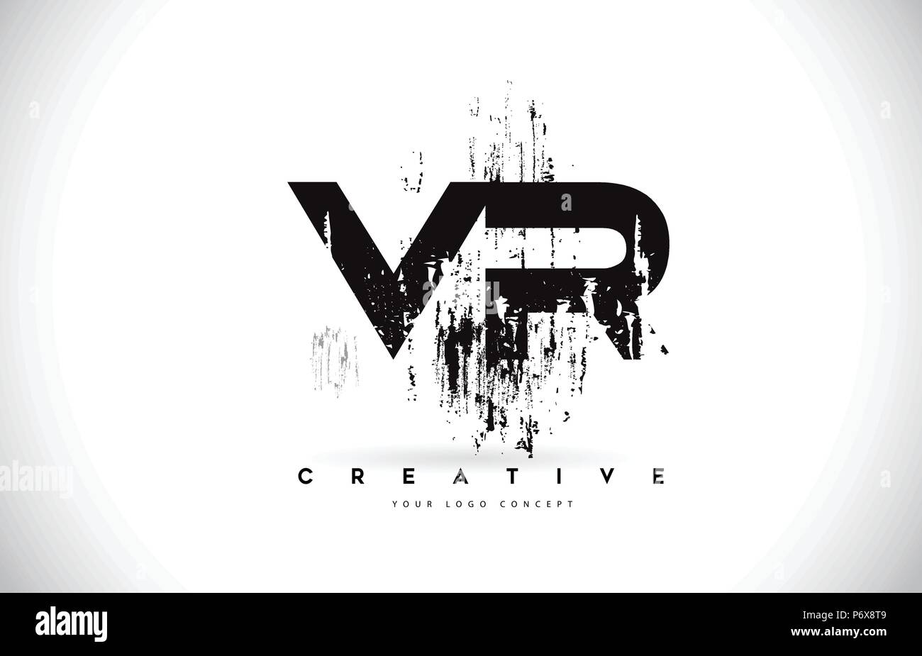 Vr letters Stock Vector Images - Alamy