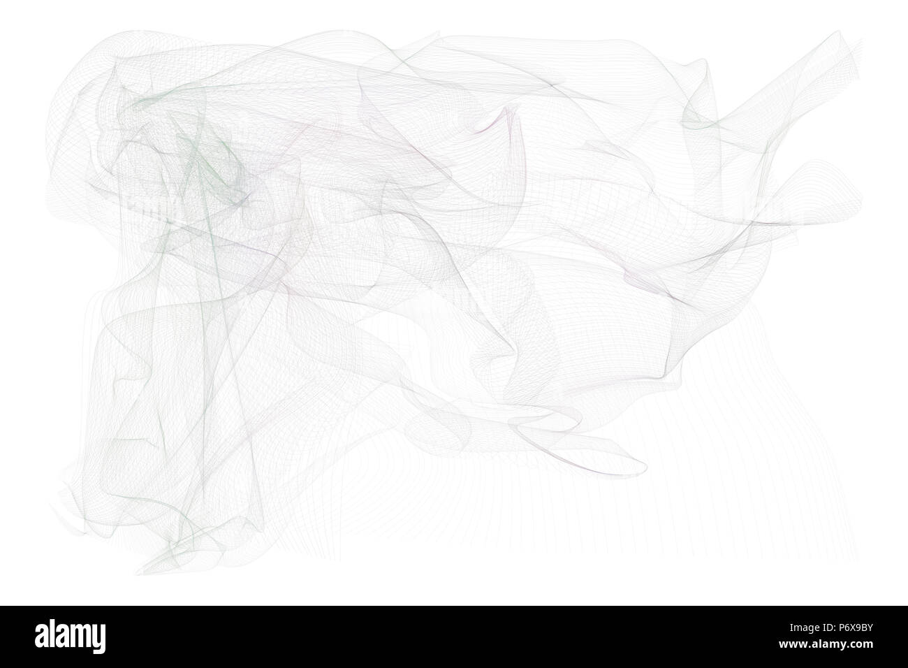 Abstract smoky line art illustrations background Stock Photo - Alamy