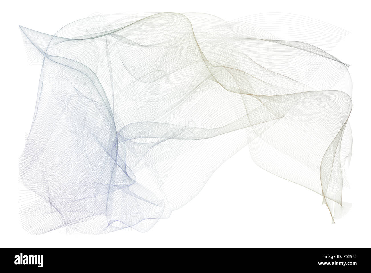 Abstract illustrations of smoky line art, conceptual. Good for design ...