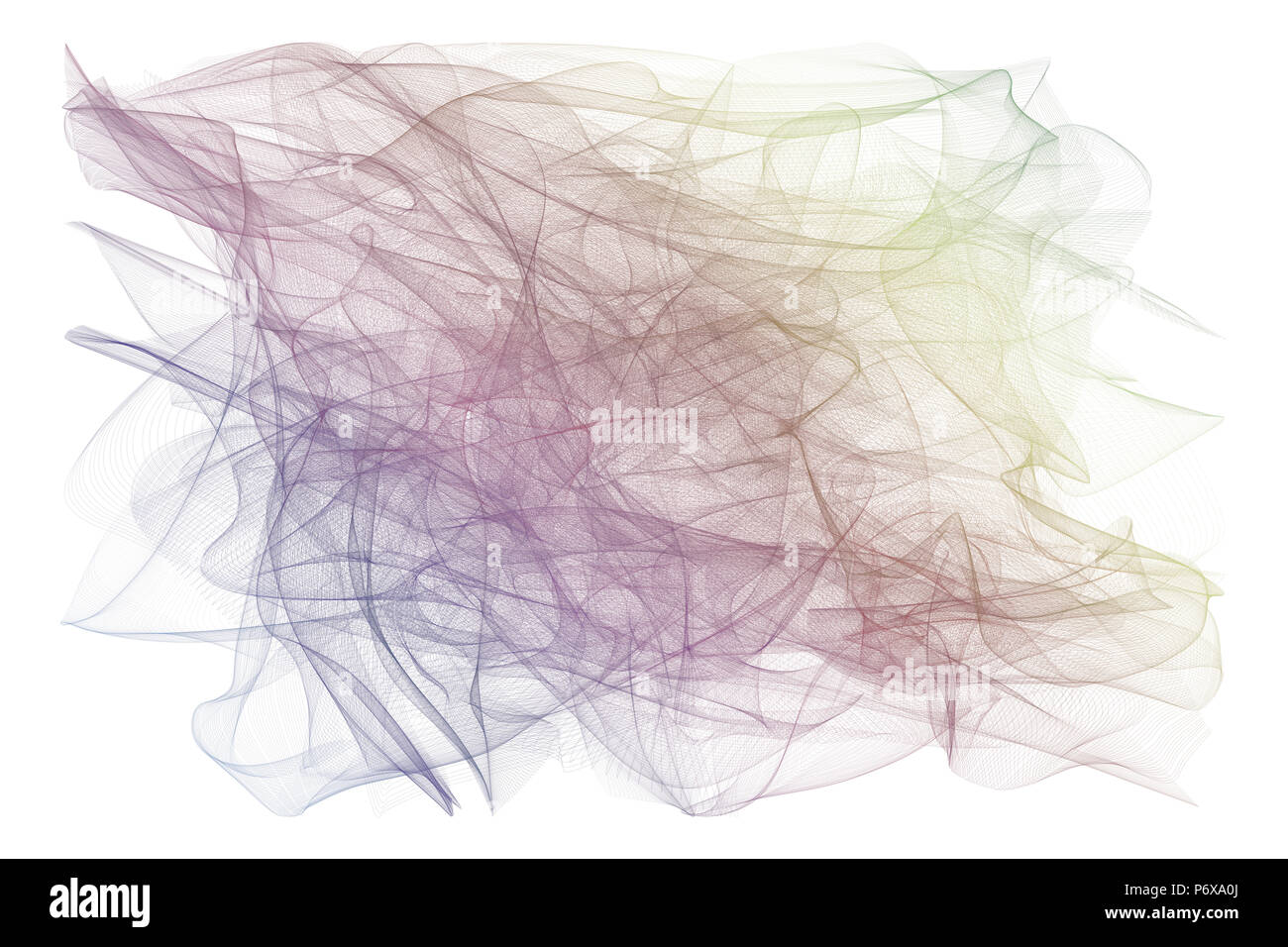 Abstract smoky line art illustrations background Stock Photo - Alamy
