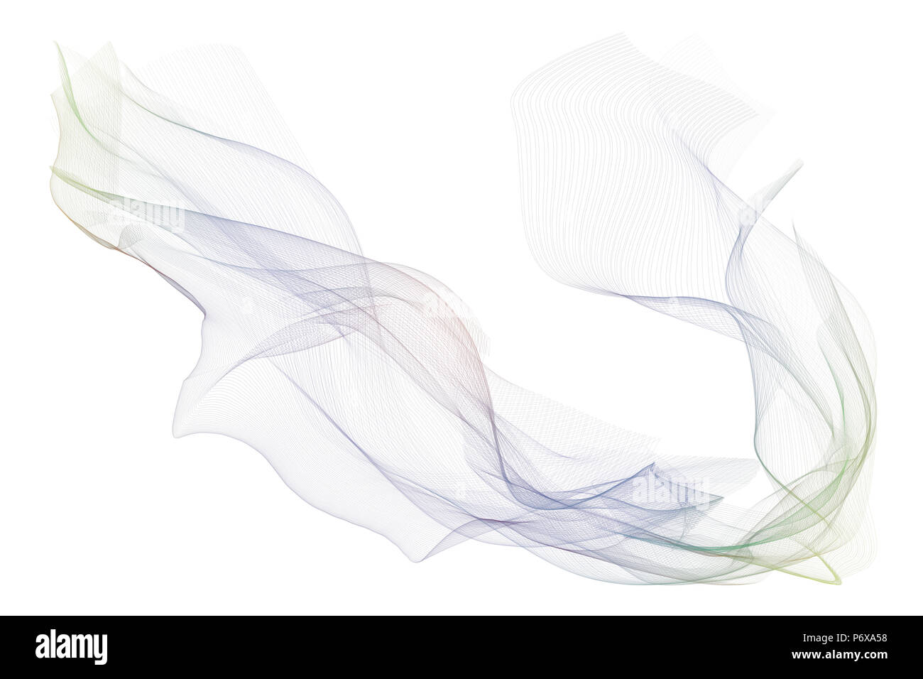 Abstract smoky line art illustrations background Stock Photo - Alamy