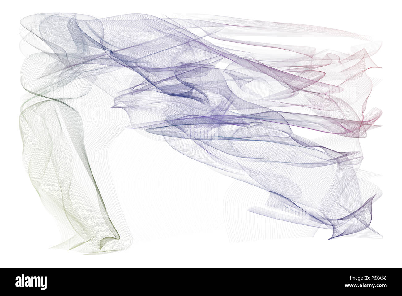 Smoky line art illustrations background abstract, artistic texture ...