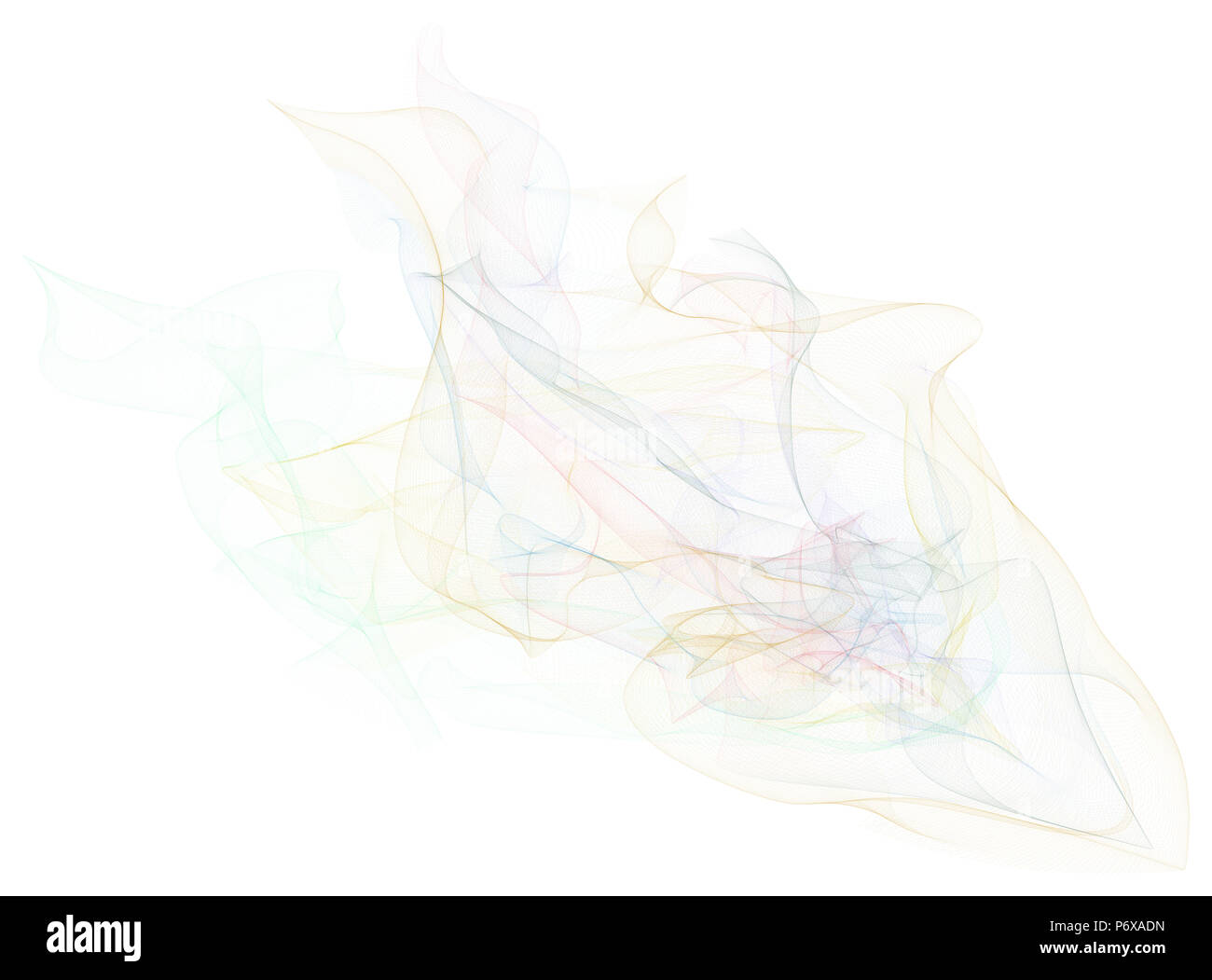 Abstract illustrations of smoky line art, conceptual. Good for design ...