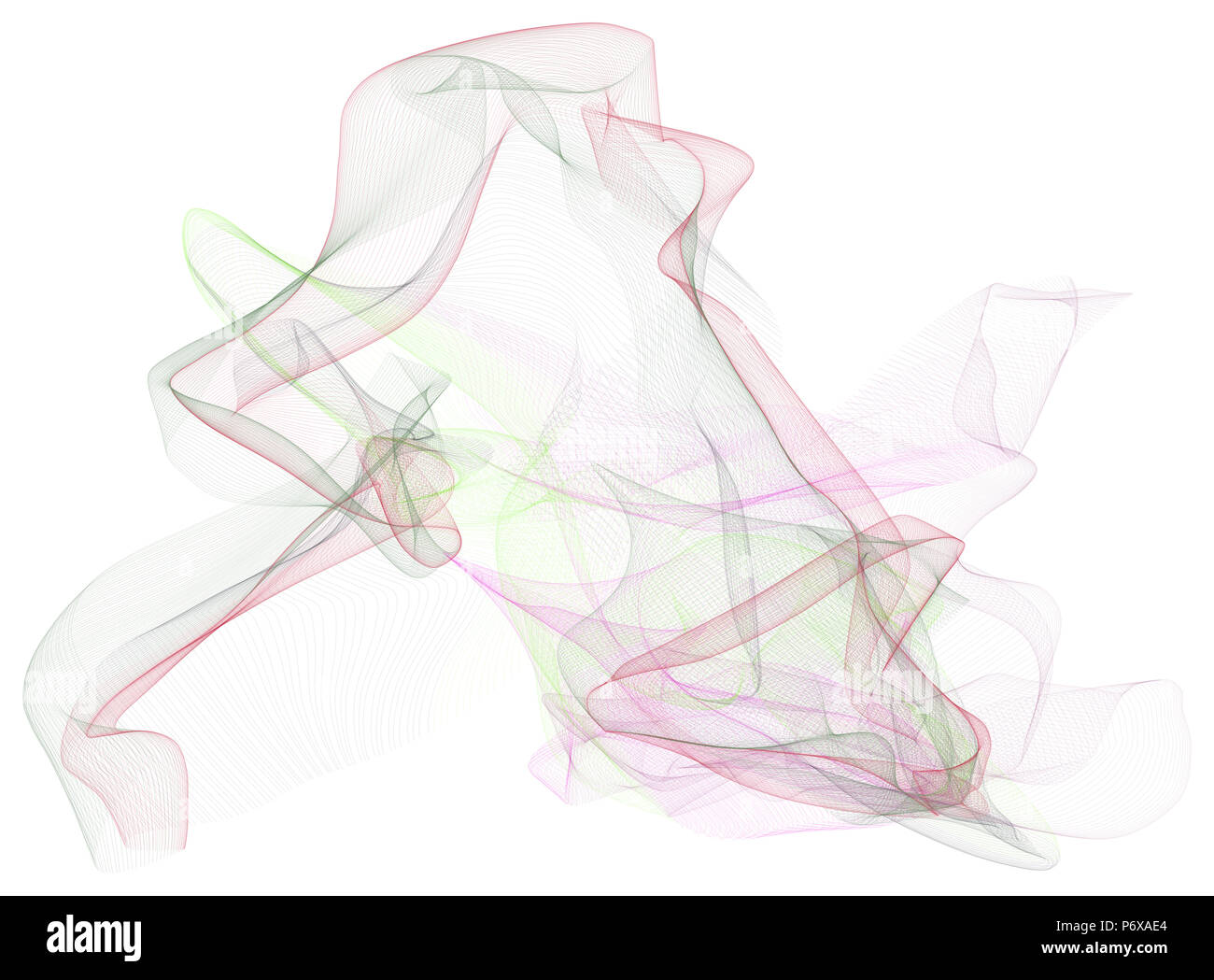 Abstract smoky line art illustrations background Stock Photo - Alamy