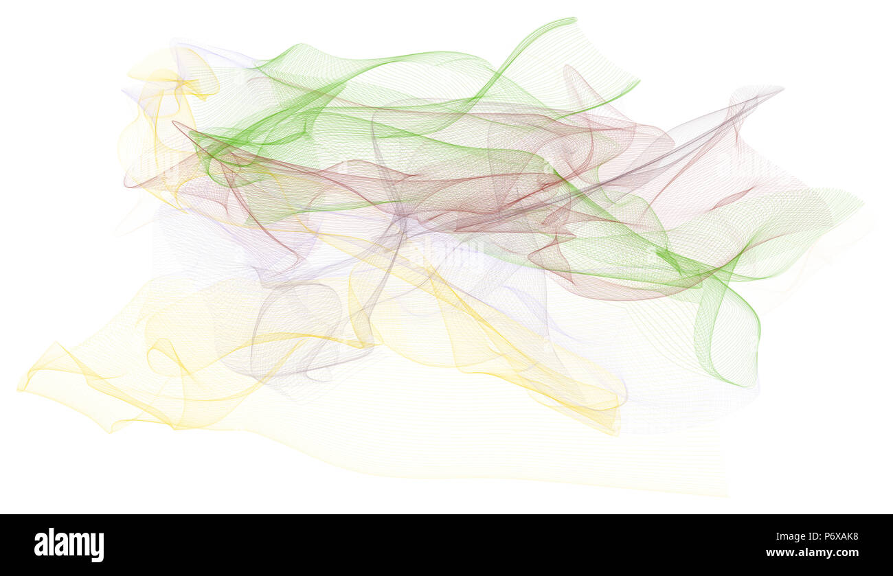 Abstract smoky line art illustrations background Stock Photo - Alamy