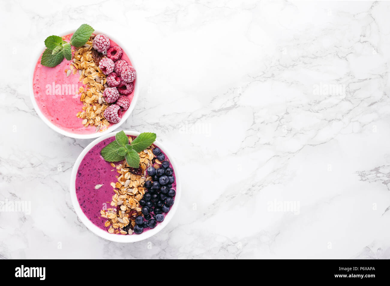 White marble food background hi-res stock photography and images - Alamy