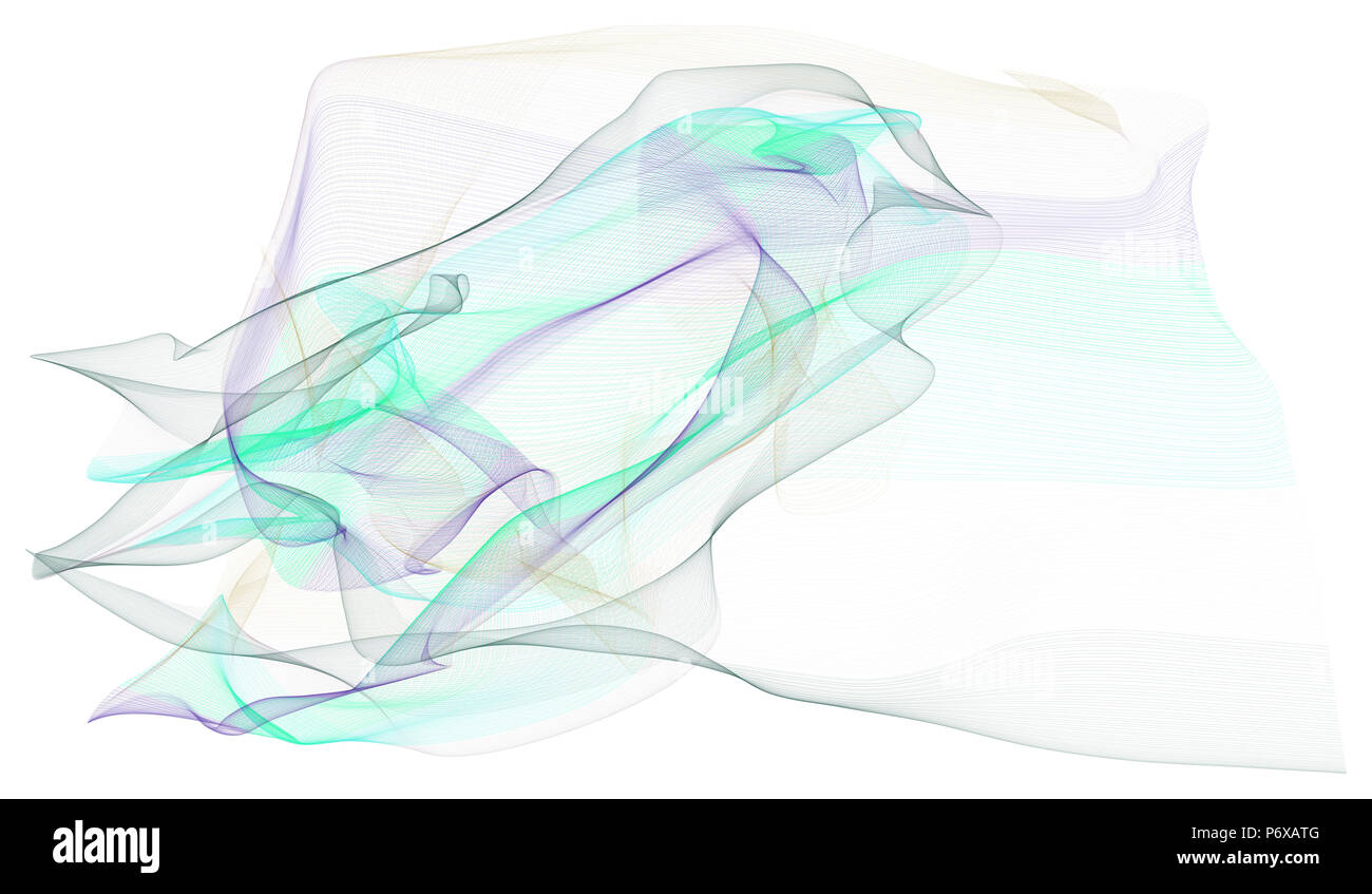 Abstract smoky line art illustrations background Stock Photo - Alamy