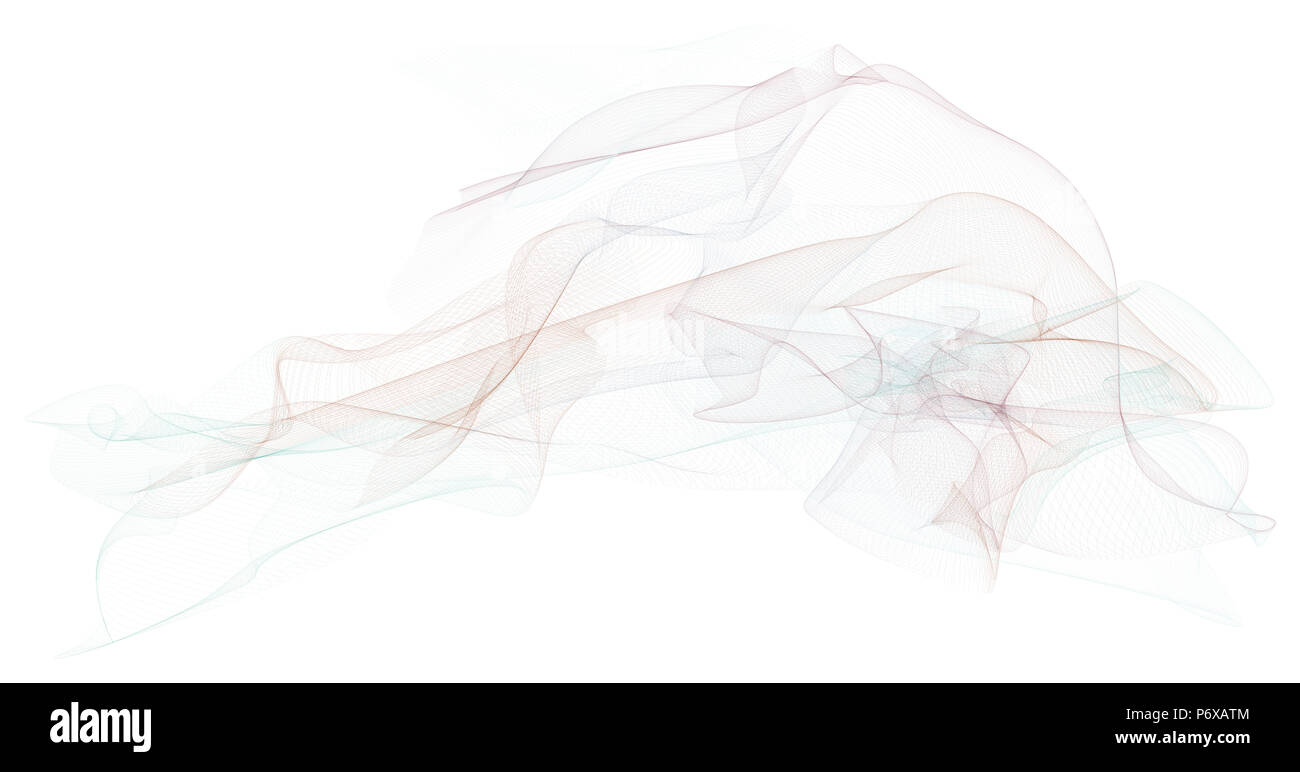 Abstract smoky line art illustrations background Stock Photo - Alamy