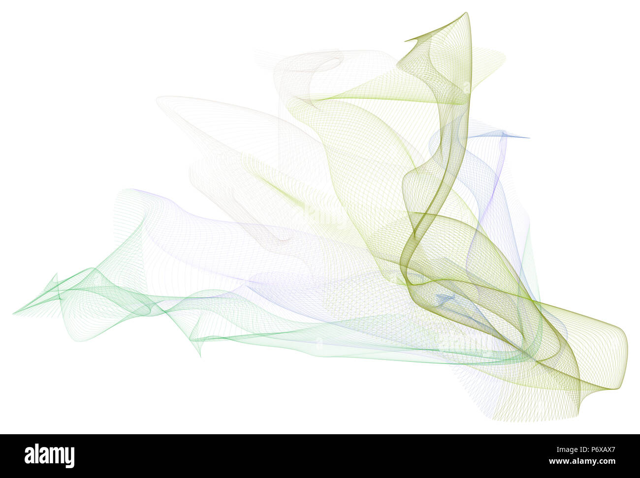 Abstract illustrations of smoky line art, conceptual. Good for design ...