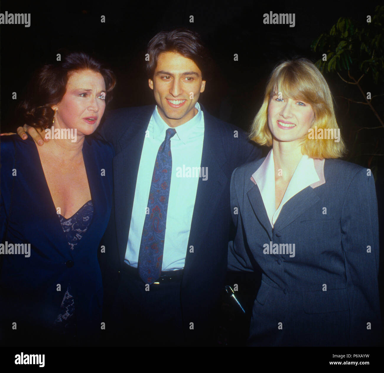 BEVERLY HILLS, CA - JANUARY 15: (L-R) Actress Diane Ladd, actor Vincent ...