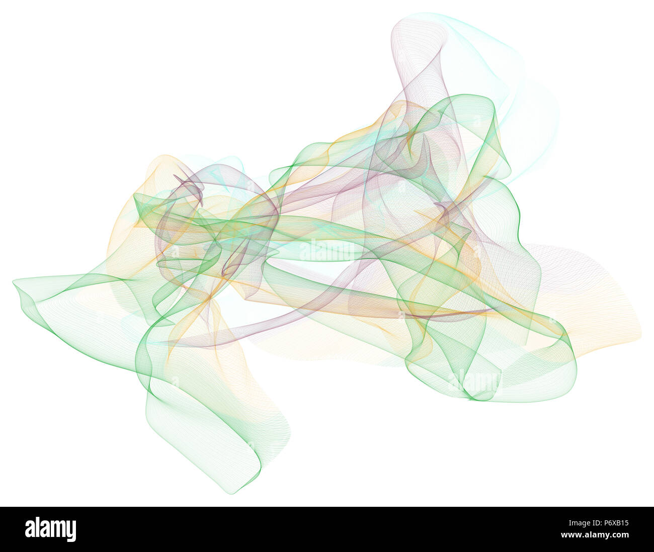 Abstract smoky line art illustrations background Stock Photo - Alamy